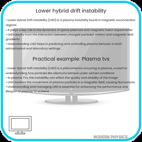 Lower Hybrid Drift Instability Key Causes Impact And Prevention In
