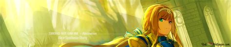 Sword Art Online Alicization - Alice Synthesis Thirty 4K wallpaper download