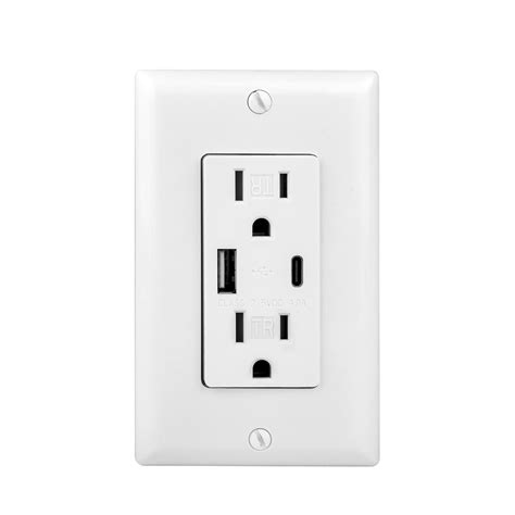 Electric Outlet With Usb Plug How To Install A Usb Electrical Outlet