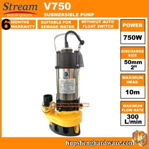 Stream Spa750f Aluminium Water Pump 750w 12mh 333lmin
