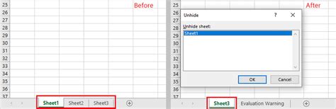 2 Ways To Hide And Unhide Sheets In Excel 2010 2013 2016 Worksheets Library