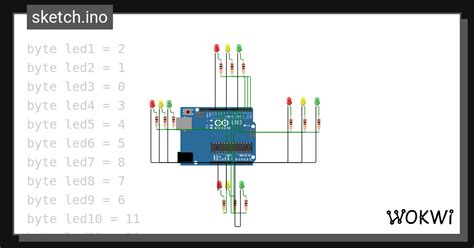Perempatan Wokwi ESP32 STM32 Arduino Simulator