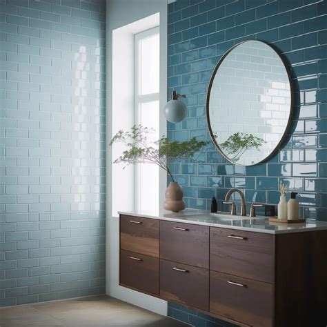 15 Elegant Blue Subway Tile Bathroom Ideas And Chic Details