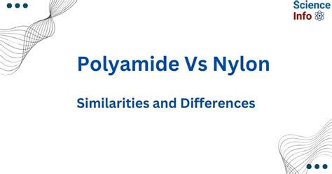 Polyamide Vs Nylon Similarities And Differences