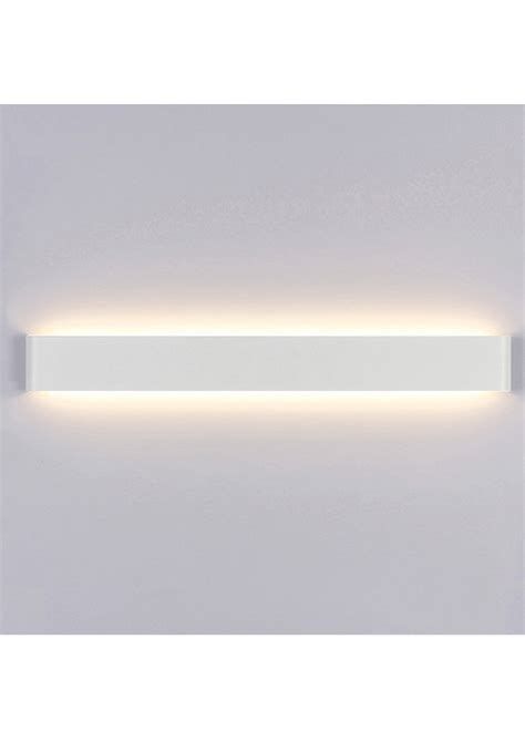 Yafido Wandleuchte Innen Led Wandlampe Warmweiß 40cm Up Down Wandbeleuchtung Wandstrahler 14w