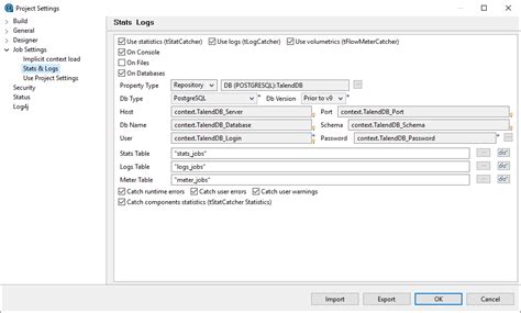Talend Logs Stats Et Métriques
