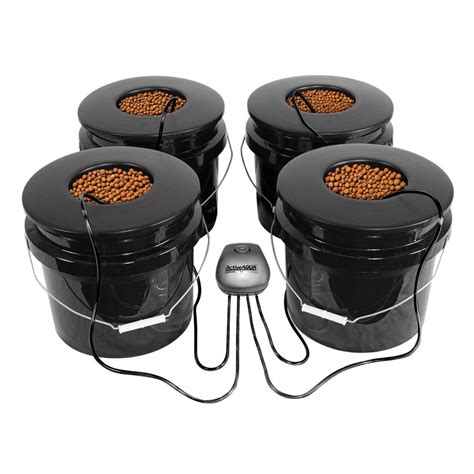 DWC System By Bubble Brothers Shop 6 Pot DWC Grow System HTG Supply