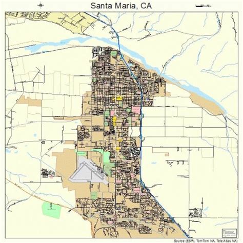 Map Of Santa California