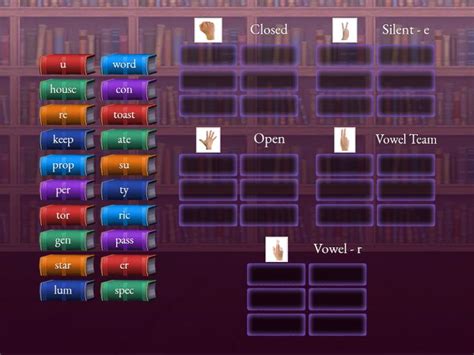 Lesson 18 Syllable Sort Group Sort