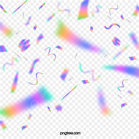 파티 홀로그램 색상 리얼 컬러 부스러기 파티 이자 실질감 Png 일러스트 및 벡터 에 대한 무료 다운로드 Pngtree