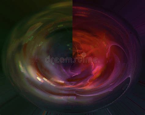 Abstract Fractal Graphic Fantasy Energy Futuristic Modern Surreal Backdrop Science Texture