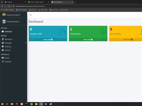 Attendance Monitoring And Payroll System Sample Project PHP NATIVE Upwork