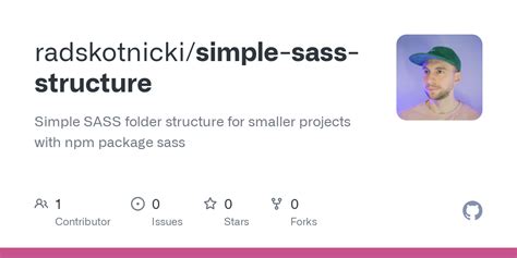 Github Radskotnickisimple Sass Structure Simple Sass Folder Structure For Smaller Projects