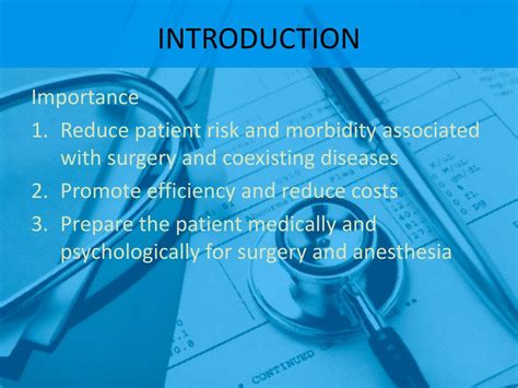 PPT PREOPERATIVE ASSESSMENT PowerPoint Presentation Free Download ID 1556908