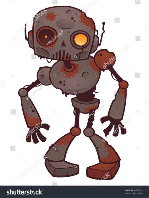 Rusty Robot Over 4116 Royalty Free Licensable Stock Illustrations
