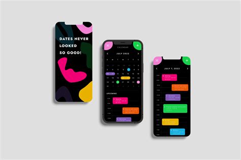 Calendar Mobile App Ui Behance