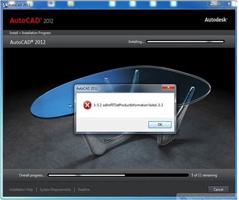 While Installing AutoCAD I Received An Error Message Techyv