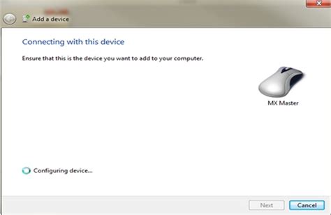 Connect The MX Master Mouse To A Bluetooth Device