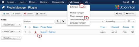 Joomla X How To Work With Redirect Manager Component Template Monster Help