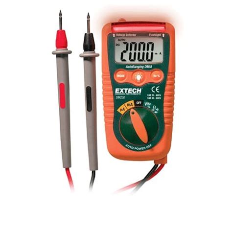 Extech Mini Digital Multimeter Extech Mini Multimeter Extech 12