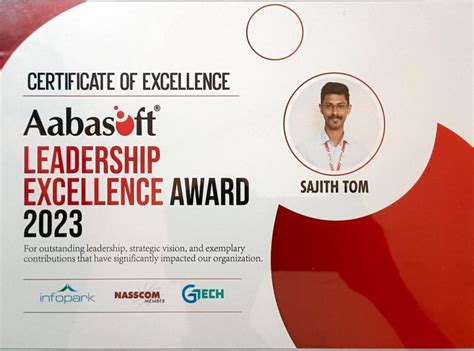 Sajith Tom George On Linkedin Aabasoft Lifeataabasoft Annualawards