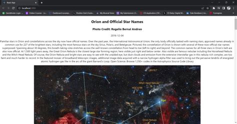 Dale Bendixen On Linkedin Reactjs Nasa Reactjs Reactdeveloper Javascript Javascriptdeveloper