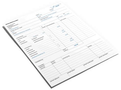 Declaratieformulier In Excel En Pdf In 5 Verschillende Stijlen