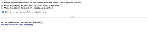 solved on average a textbook author makes 2 5