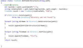 C How To Get Relative Path From Files Of One Chosen Folder Stack