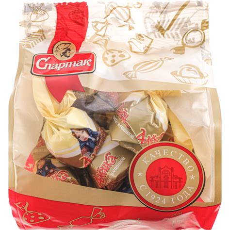 Конфеты с начинкой «Спартак Алёнка 190 г купить в Минске недорого в рассрочку в интернет