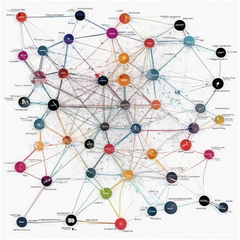 A High Detail Artistic Visualisation Of A Large Language Model Network