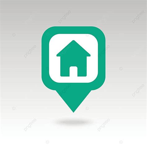 home pin map icon map pointermarkers vector location position vector