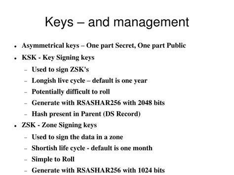 PPT DNSSEC Key Management And Zone Distribution Best Practices PowerPoint Presentation ID