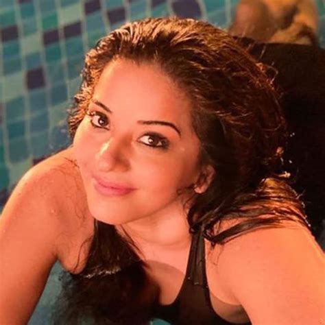 Nazar Actress Monalisa Raises The Temperature As She Poses In A Black