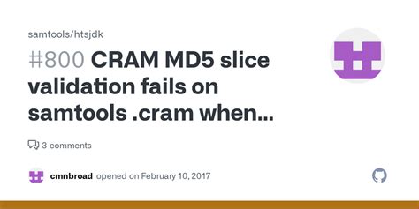CRAM MD Slice Validation Fails On Samtools Cram When Reference Contains Ambiguity Codes