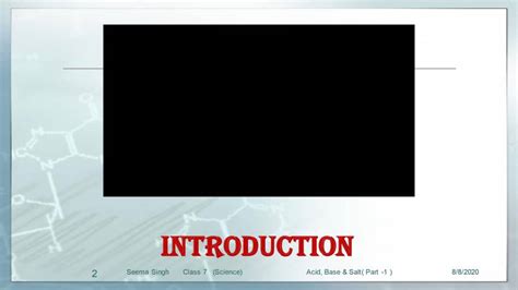 Presentation On Acid Base & Salts Class-7 - PowerPoint Slides - LearnPick India