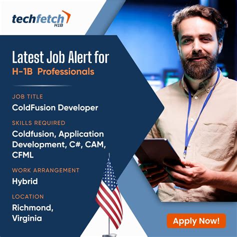 Techfetch H1b On Linkedin Techjobs Coldfusiondeveloper Richmondva