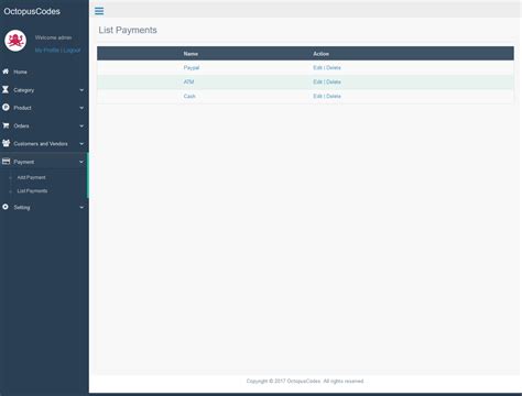 OctopusCodes Ecommerce Multi Vendor Shopping Cart By Octopuscodes