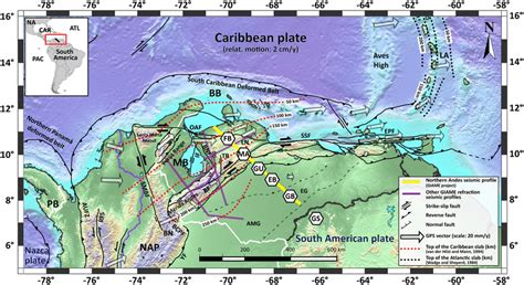 Present Geodynamic Setting Of Northern South America After Download Scientific Diagram
