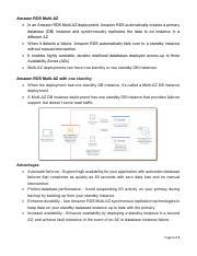 Understanding Amazon RDS Multi AZ For High Availability Course Hero