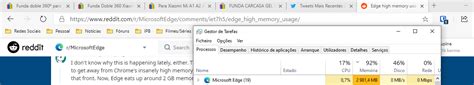 Is This Much Memory Usage Normal R MicrosoftEdge