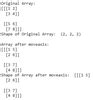 Numpy Moveaxis Function Python GeeksforGeeks