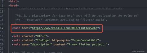 Flutter Web打包，部署到tomcat（mac系统下测试）flutter Web 部署到tomcat Csdn博客