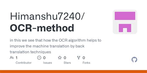 Github Himanshu7240 Ocr Method In This We See That How The Ocr Algorithm Helps To Improve The