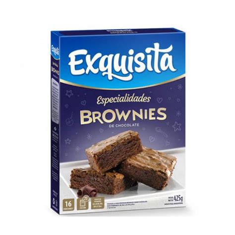Bizcochuelo Argentino Exquisita Brownies 425 Gramos