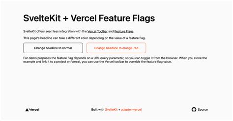 Svelte Starter Templates And Themes Vercel