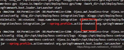配置类不同环境注入不同的bean； profile spring boot 不同环境使用不同bean csdn博客
