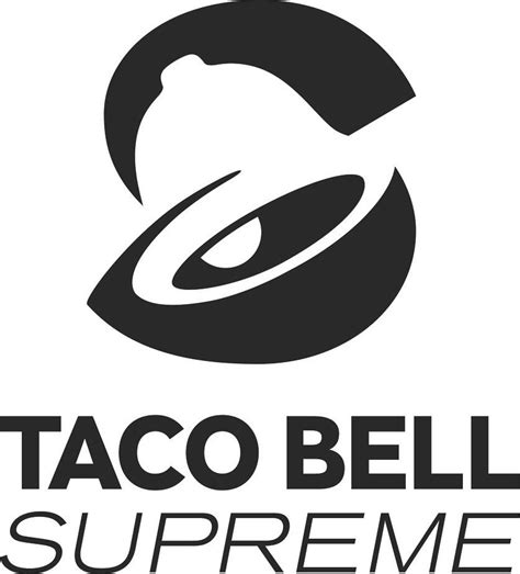 Taco Bell Logo Black And White