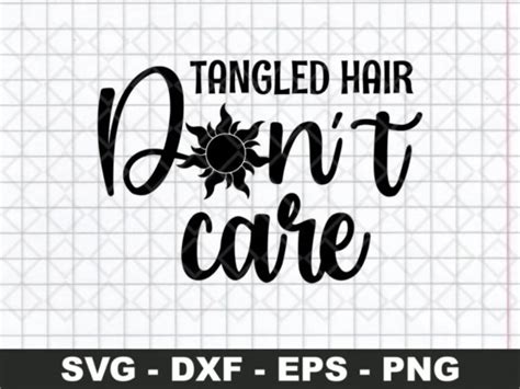 Tangled Svg Cricut Silhouette Vectorency