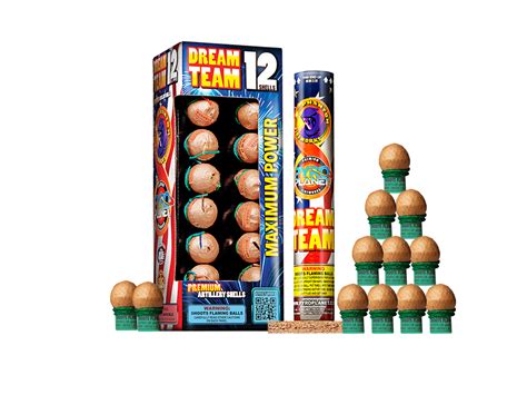 Assault Squad Mortar Fire 12 Shells Phantom Fireworks